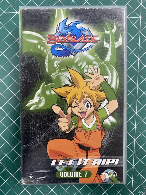 BEYBLADE LET IT Rip Volume 7 Anime Vhs 2001 $21.00 - PicClick AU