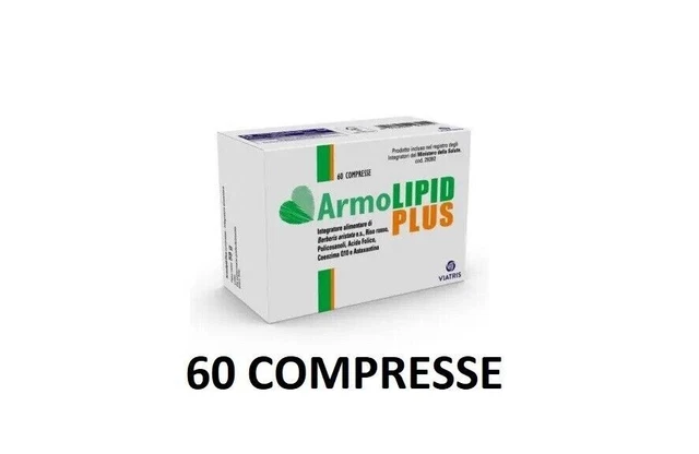 SUPER OFFERTA ARMOLIPID plus 60 compresse integratore alimentare EUR 29,99 - PicClick IT
