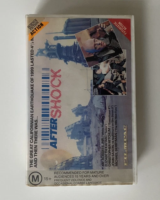 AFTERSHOCK (AFTER SHOCK) [VHS] Filmpac Video Ex-Rental Tape Action Sci ...