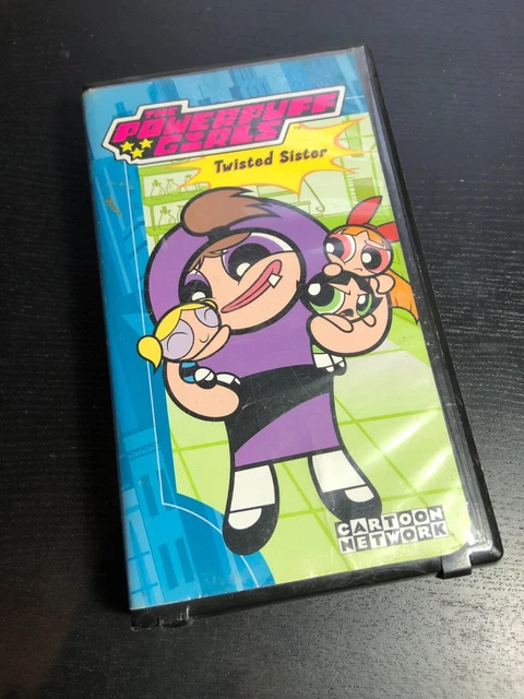 Powerpuff Girls Twisted Sister Vhs 2001 Clamshell Plus 4 Bonus