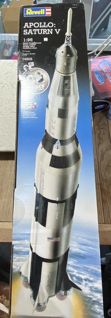 REVELL APOLLO SATURN V 1:96 Scale 40 Years Model Kit £50.00 - PicClick UK