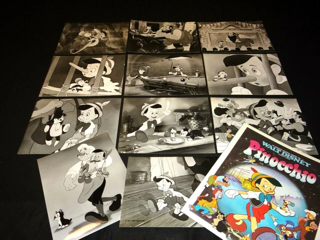 PINOCCHIO RARE photos presse cinema walt disney EUR 140,00 - PicClick FR
