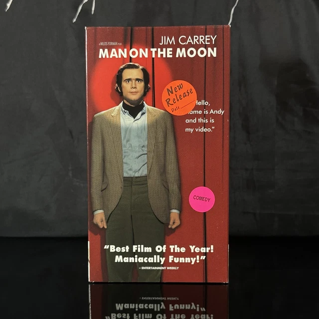 VINTAGE MAN ON the Moon VHS Jim Carrey (VHS, 1999) Read Full Description £8.36 - PicClick UK