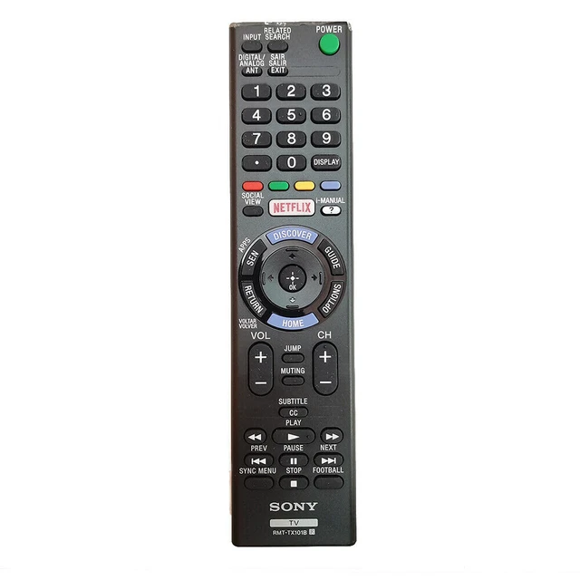 ORIGINALE USATO RMT-TX101B per telecomando Smart TV LCD LED Sony HDTV ...