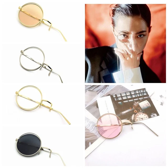 ANIME MONOCLE GLASSES Steampunk Style Eyeglass One-Sided Eyewear For ...