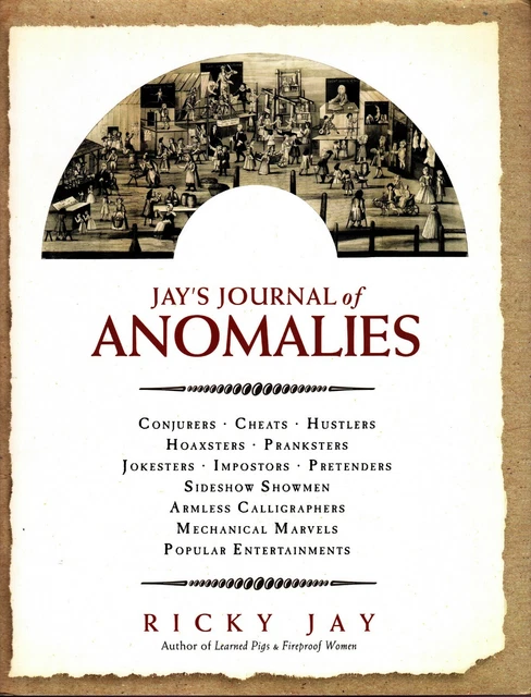 JAY'S JOURNAL OF Anomalies - Ricky Jay Magic Chaos Buch - 1. Auflage ...