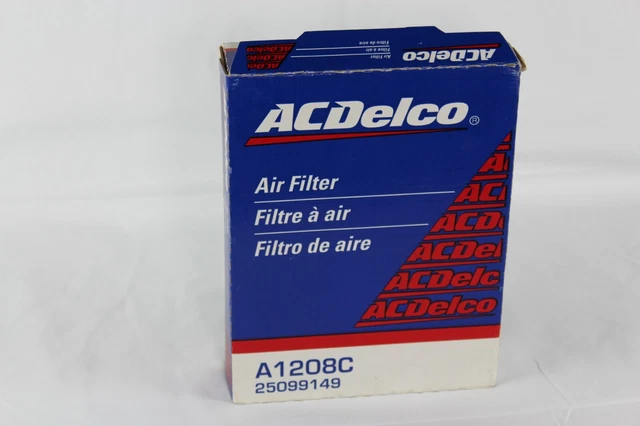 NEW OPEN BOX Acdelco Car Air Filter A1208C 25099149 Ac Delco As Is ...