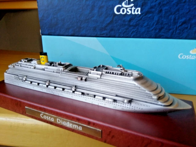 COSTA DIADEMA SCHIFFSMODELL, Kreuzfahrtschiff, massiv Metall! Costa ...