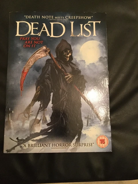 DEAD LIST (DVD) Holden Andrews, Nick Bandera, Erin Darling £4.88 ...