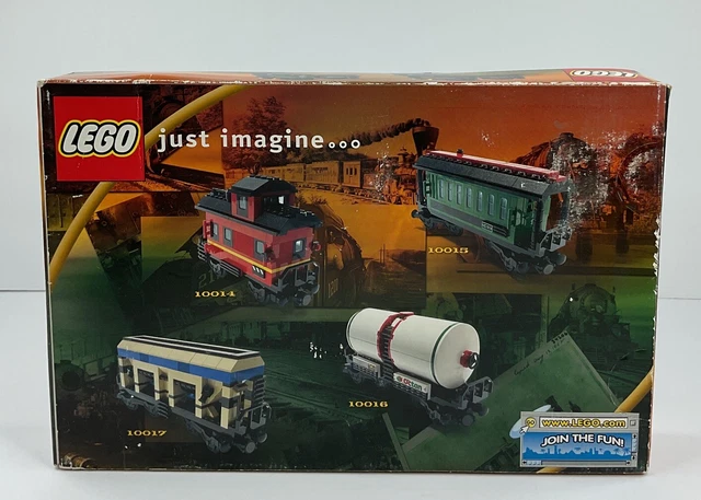 LEGO TRAINS: OPEN Freight Wagon (10013) My Own Train NEW $129.03 ...