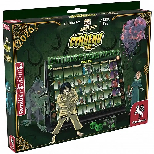 CTHULHU 1926 - 365 Aventures - Calendrier 2026 - Allemand EUR 34,32 ...