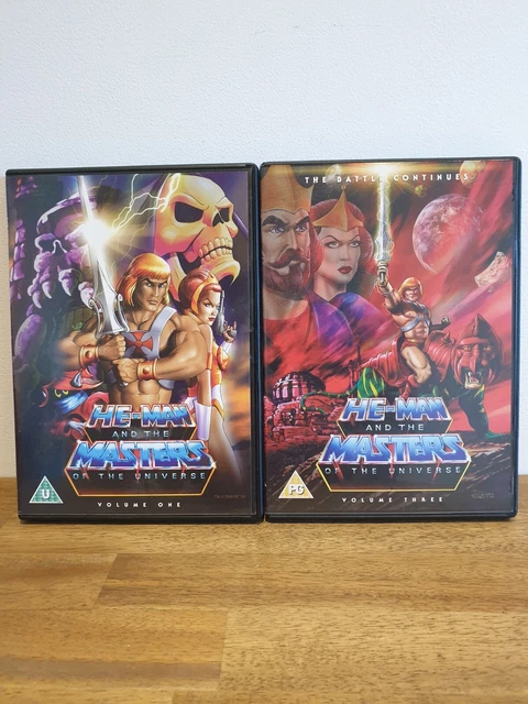HE-MAN AND THE Masters Universe Volume 1 and Volume 3 DVD EUR 9,45 ...