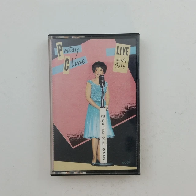 BANDE CASSETTE PATSY CLINE Live At The Opry MCAC42142 HQ Dolby HX Pro ...