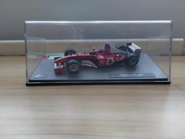 PANINI F1 CAR Collection Ferrari F2002 Michael Schumacher 1:43 Scale ...