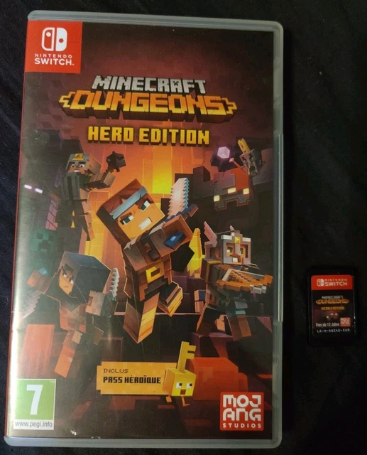 JEU MINECRAFT DUNGEONS Hero Edition Pour Nintendo Switch Version ...