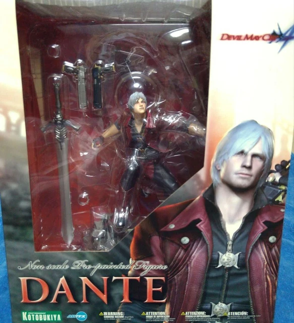 DEVIL MAY CRY 4 Dante Figure Kotobukiya ARTFX Non Scale Pre-painted ...