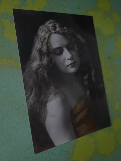 &NOSTALGIE&: FOTO, FOTOGRAFIE, Dame, Mädchen, Cabinet, Replika, Vintage, Kunst! EUR 1,00 ...