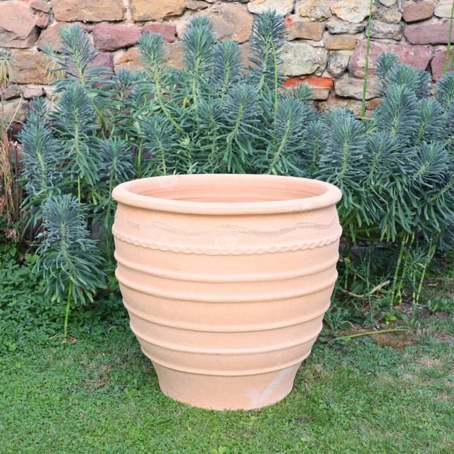 Frostfeste Pflanzkubel Terracotta