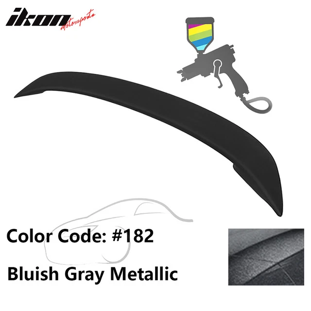 FITS 98-02 TOYOTA Corolla OE Style LED Rear Trunk Spoiler Wing Painted ...