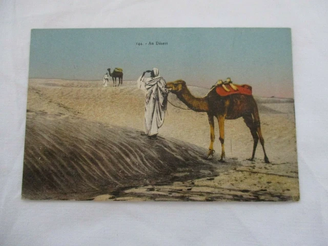CPA AFRIQUE SCENES Et Types Au Desert EUR 5,00 - PicClick FR