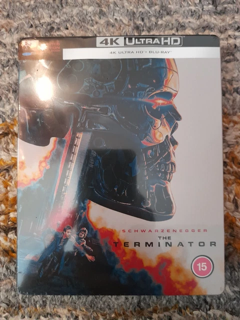 THE TERMINATOR 40TH Anniversary 4K Uhd Blu Ray Steelbook Brand New ...