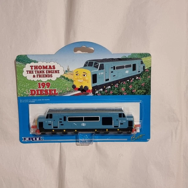 THOMAS THE TANK Engine & Friends ERTL D199 199 DIESEL TRAIN DIECAST NEW ...