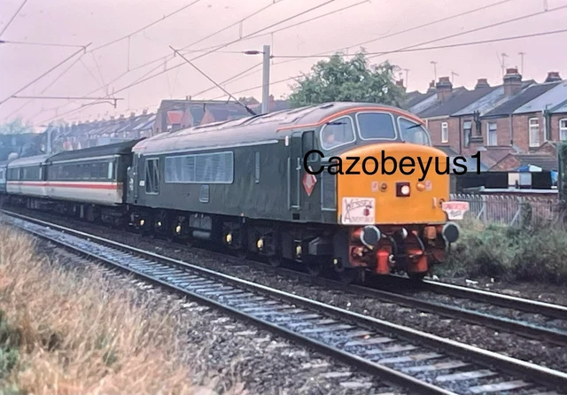 ORIGINAL 35MM TRAIN Diesel / Electric Class 45 45106 @ Coventry 5-11-88 ...