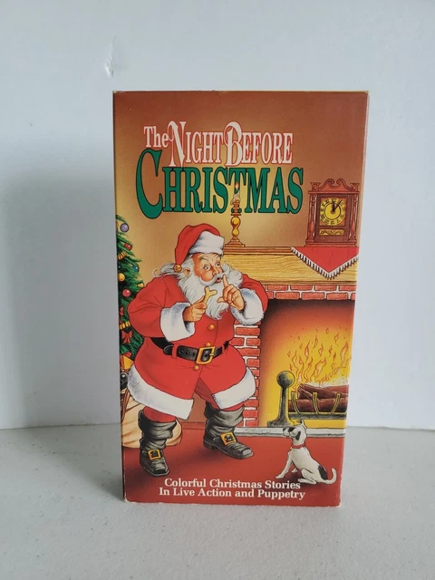 THE NIGHT BEFORE Christmas (VHS) Puppet Show Kids Klassics 1991 £3.74 ...