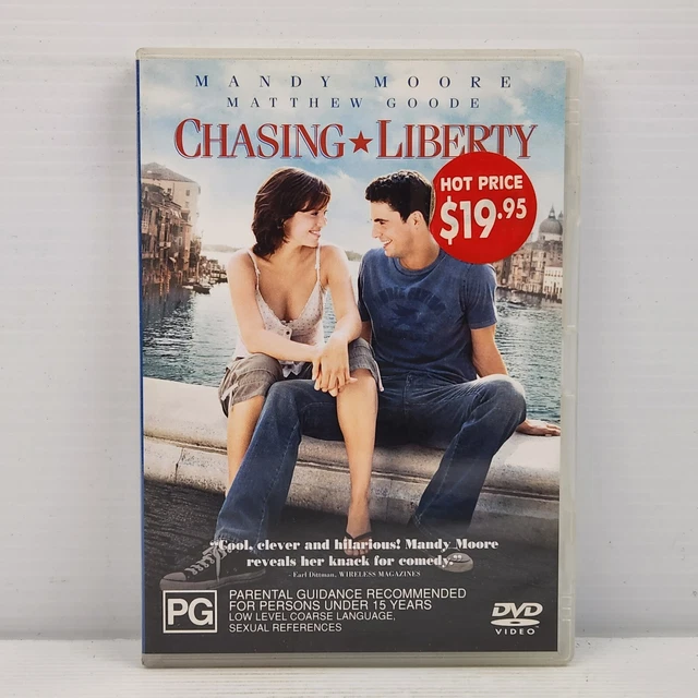 CHASING LIBERTY DVD Movie 2004 Mandy Moore Matthew Goode Comedy Romance Reg 4 EUR 6,70 - PicClick FR
