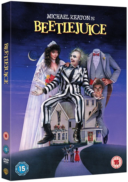 BEETLEJUICE (DVD) ALEC Baldwin Annie McEnroe Catherine O'Hara Dick ...