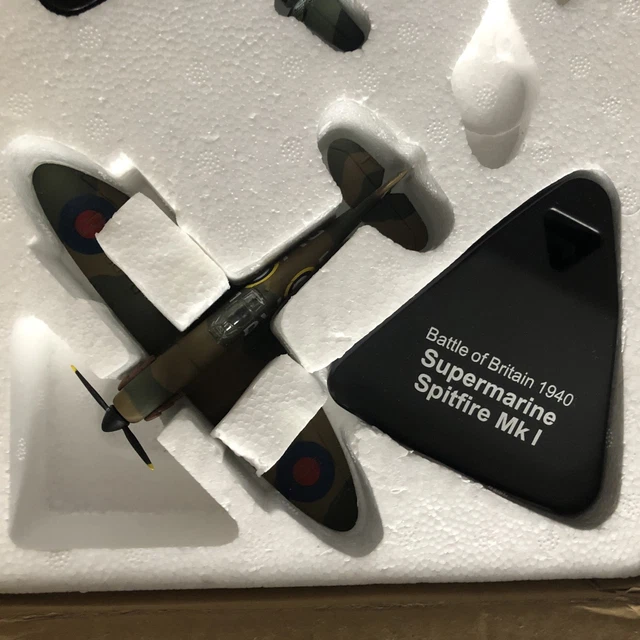 ATLAS EDITIONS BATTLE OF BRITAIN 1940 SPITFIRE MK1 MESSERSCHMITT diecast model £21.48 - PicClick UK