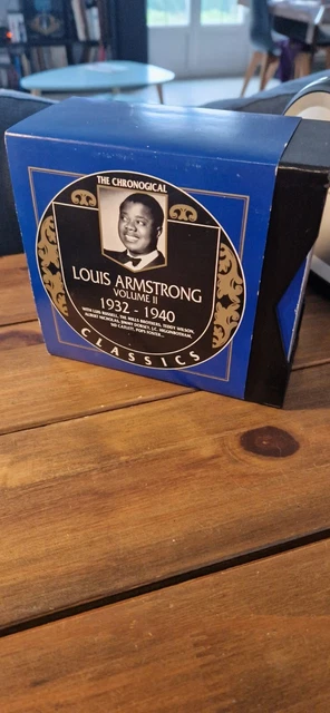COFFRET LOUIS ARMSTRONG 1932-1940 Volume II 6 CD France 1991 Jazz EUR ...