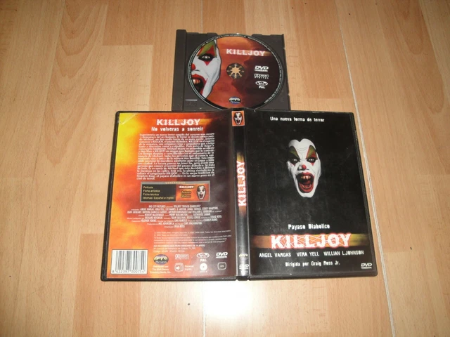KILLJOY DIABOLICAL CLOWN 2000 Dvd Movie Used In Good Condition £25.61 ...