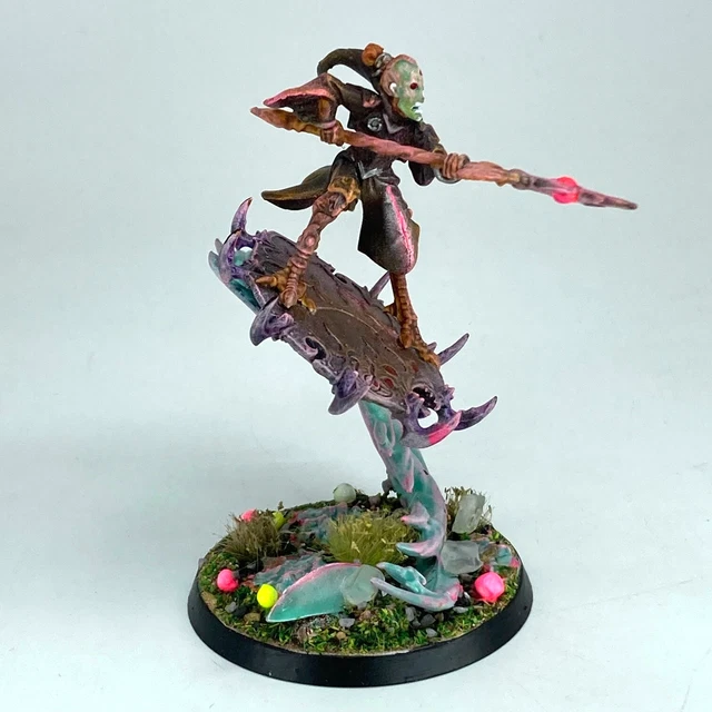 TZANGOR SHAMAN DISCIPLES of Tzeentch Chaos - Painted - Warhammer Age of ...