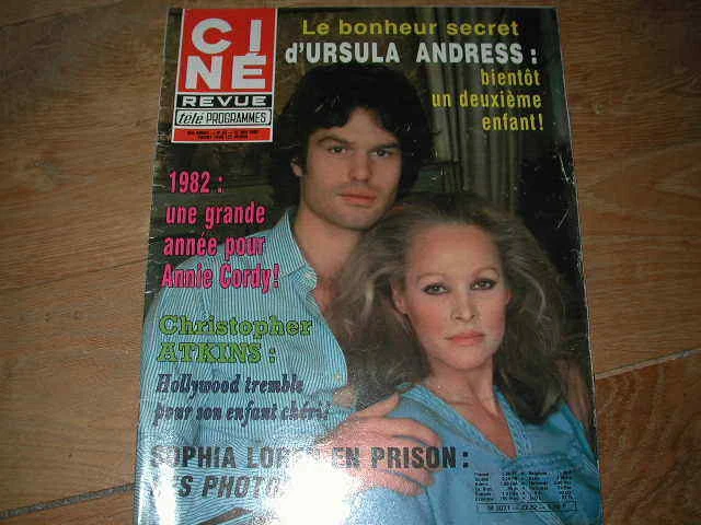 CINE REVUE 1982 URSULA ANDRESS cover SOPHIA LOREN OLIVIA NEWTON JOHN poster £4.94 - PicClick UK