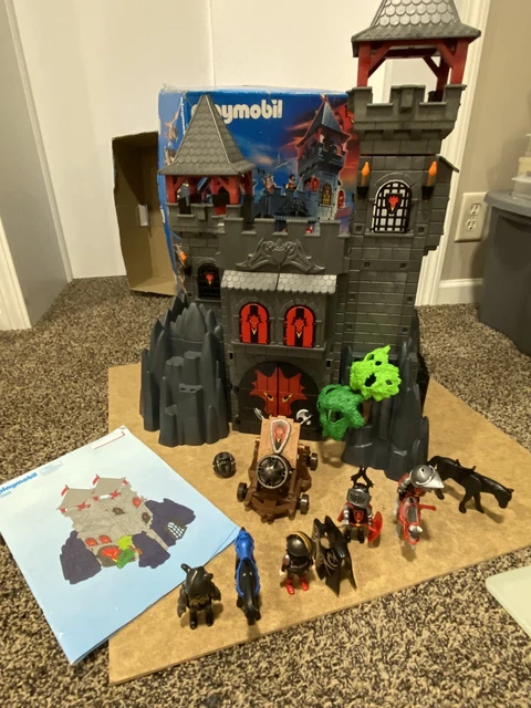 PLAYMOBIL ROCK Castle 3269 Complete 10+ Figures 3 horses, instructions ...
