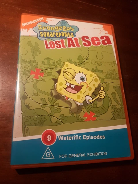 SPONGEBOB SQUAREPANTS LOST at Sea - DVD - Region 4 £4.60 - PicClick UK