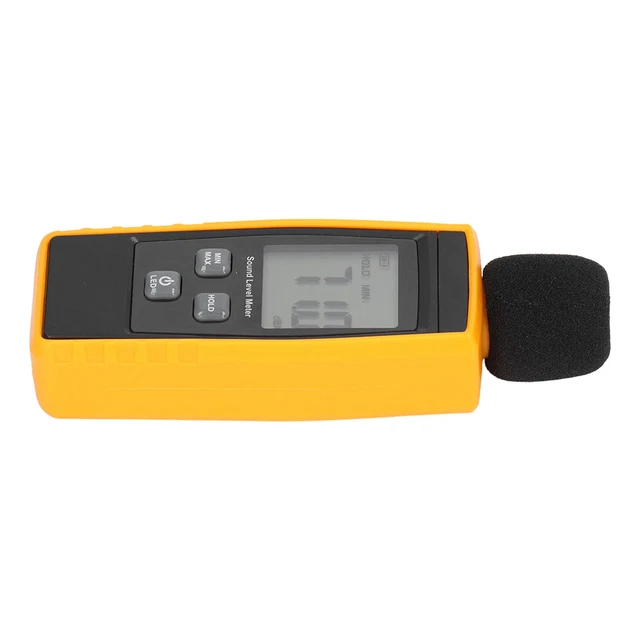SOUND LEVEL METER Digital Noise Detector Decibel Tester Tool For Home ...