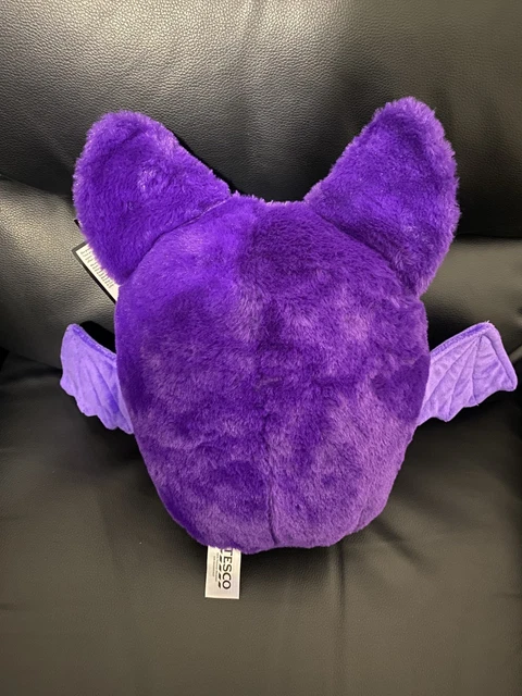 NEW BAT CUTE Purple Cheeky Face Halloween Goth Plush Soft Toy £4.38 ...