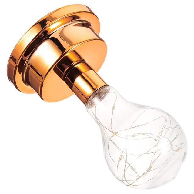 3 PACK RETRO Bulb Battery Lamp Room LED Night Light Creative Desk Child ...