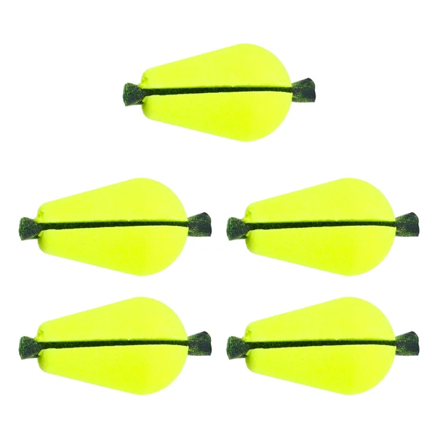 5 PCS BUOY Foam Indicators Sea Fly Fishing Outdoor Bobbers Airlock ...