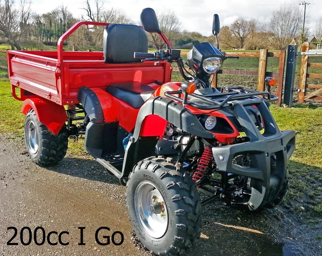 I-GO ATV FARM Utility Quad Vehicle 200Cc Tipper Truck Tractor ...