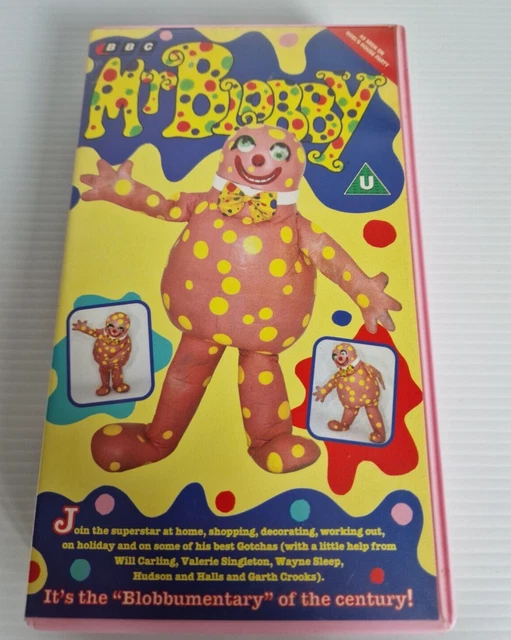 MR BLOBBY BLOBBUMENTARY VHS 1993 Will Carling, Wayne Sleep TAPE SEALED ...