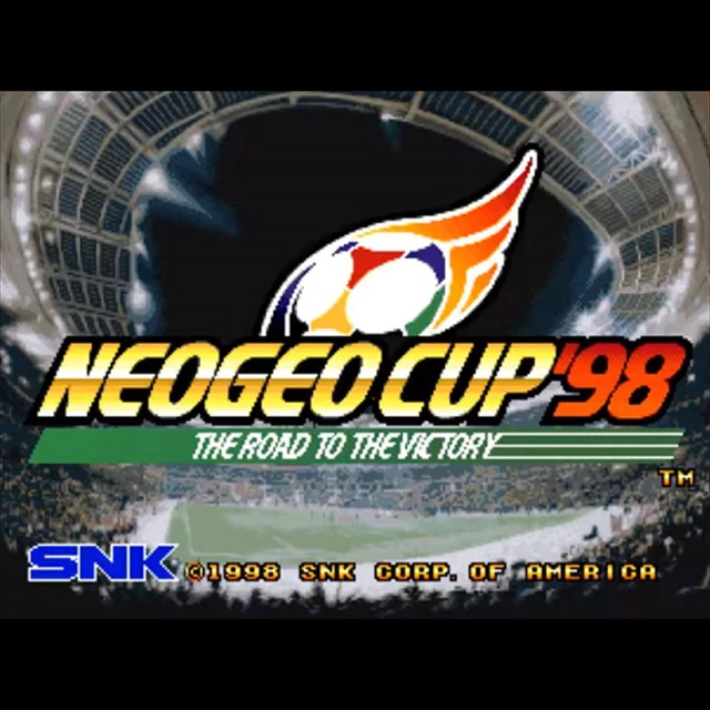 USATO NEO-GEO COPPA '98 The Strada To Victory Arcade Gioco Cartuccia ...