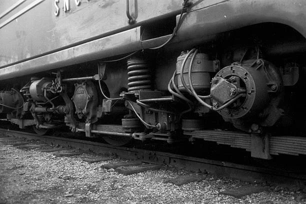 LOCOMOTIVE CC-7121-W FRANCE Sncf Railway Train 1954 Old Historic Photo ...