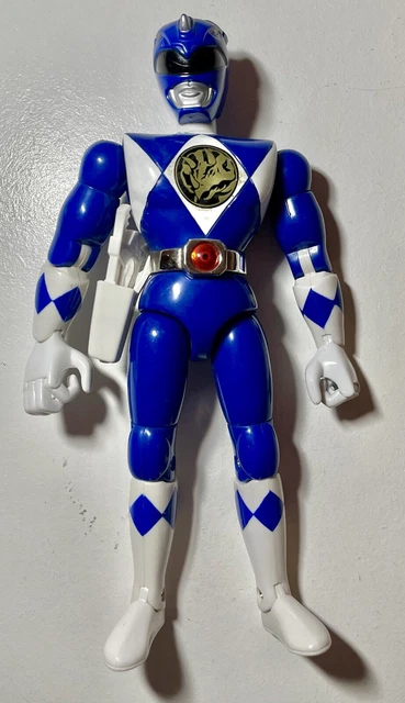 MIGHTY MORPHIN POWER Rangers Blue Ranger 8" Action Figure 1993 £12.00 ...