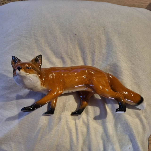 RARE SYLVAC FOX Porcelain Figurine £73.47 - PicClick UK