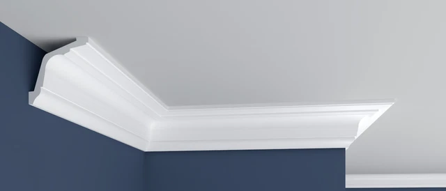 COVING CORNICE MOULDING Xps For Wall & Ceiling Decoration - Not Plaster ...