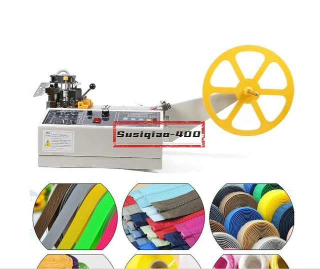 HOT AND COLD Automatic Tape Cutting Machine Belt Cutter Cutting Machine ...