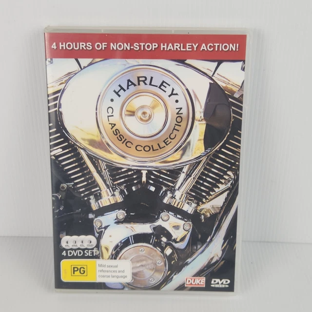 HARLEY CLASSIC COLLECTION 4 DVD set Harley Davidson Motorcycles As New ...